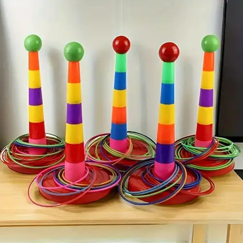Children Ring Toss Game Set Rainbow – Elite Shop Pk