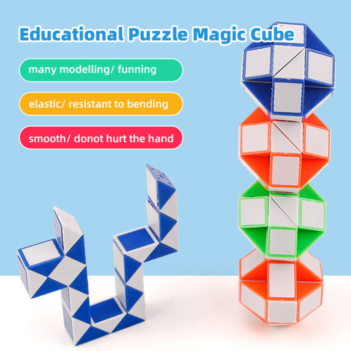 Magic Cube Ruler Kids Toys Segment Puzzle Toys – Elite Shop Pk