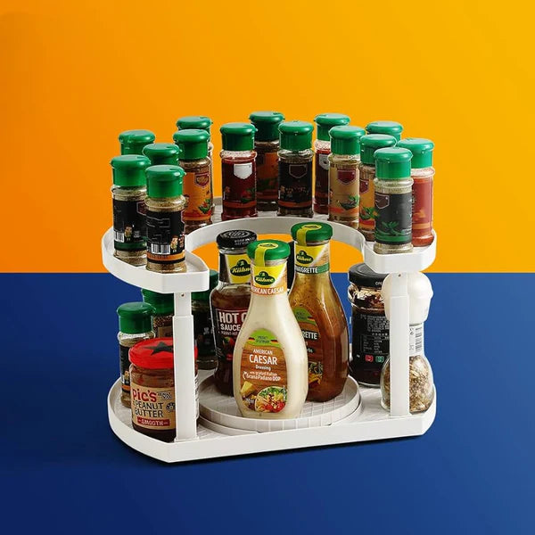 Twin-Tier Countertop Rotator – Elite Shop Pk