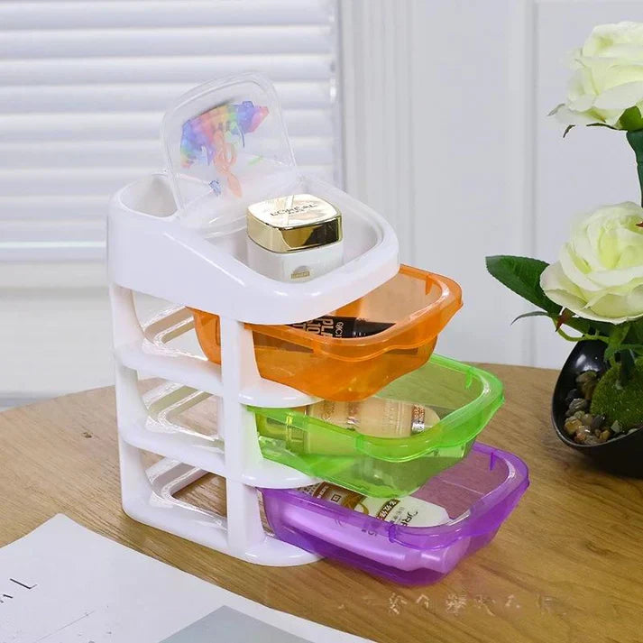 Compact 3-Drawer Desk Box Organizer – Elite Shop Pk